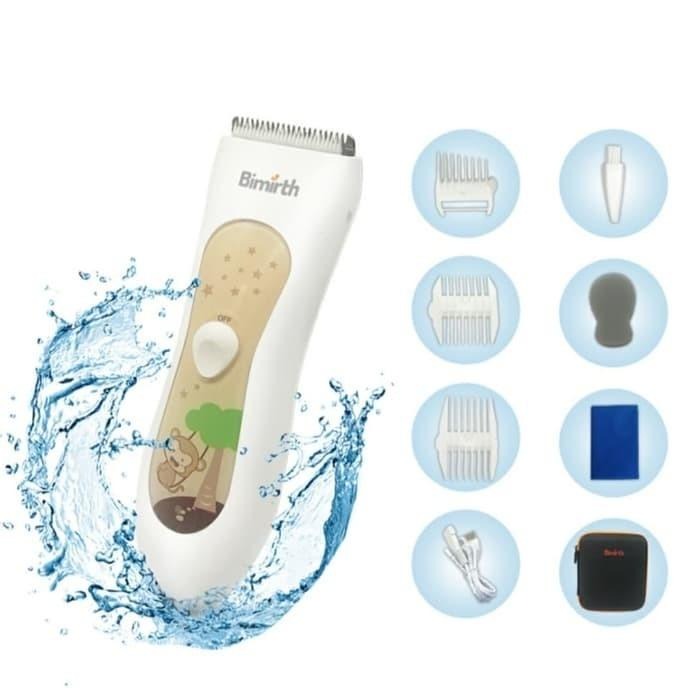 [2039] Bimirth Kids Waterproof Hair Clippers child safe, Ultra Quiet ...