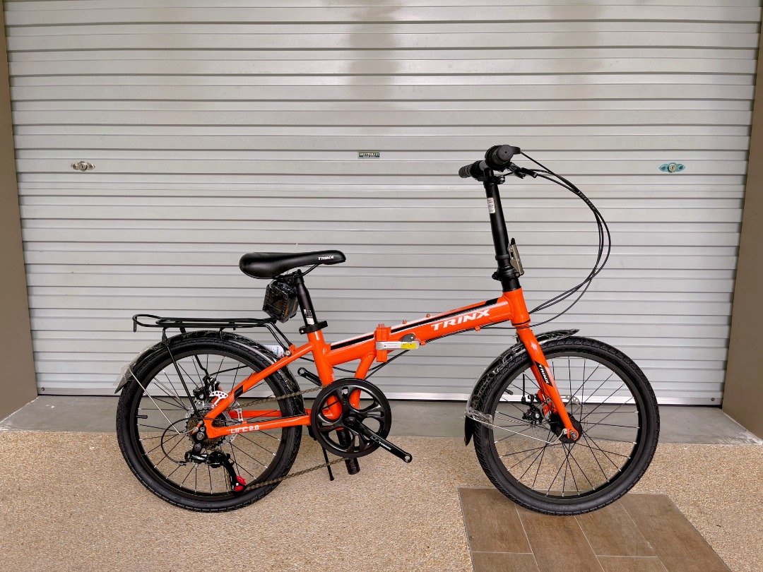 20 Inch Adult Folding Bike Foldable Bicycle Trinx Life, Sports ...