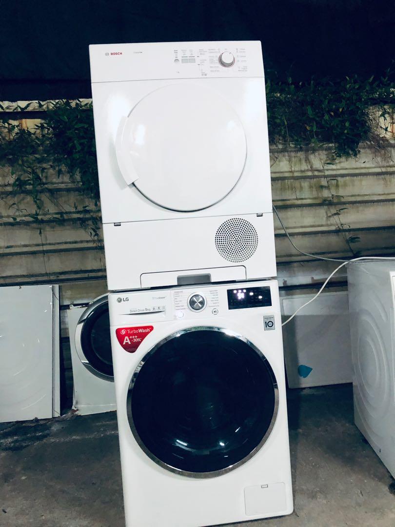 9/7Kg Washing Machine&Condenser Dryer(pair), TV & Home Appliances ...