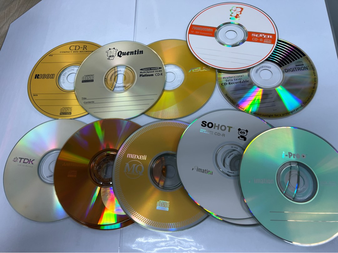 全新 CD-R 650-700MB 75隻, 電腦＆科技, 電腦周邊及配件, 硬碟及儲存器 - Carousell