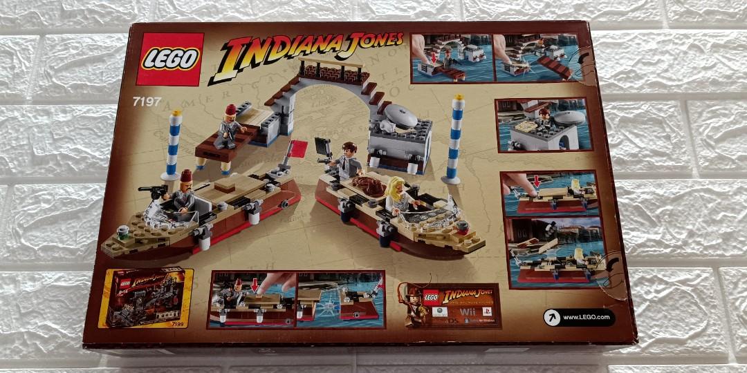 全新未開盒 Lego 7197 Venice Canal Chase Indiana Jones 系列 (2009年出產), 興趣及遊戲 ...