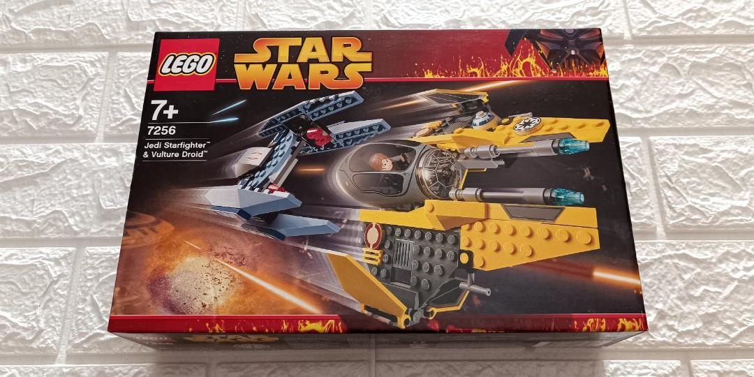全新未開盒 Lego 7256 Jedi Starfighter & Vulture Droid Star Wars 星戰系列 (2005年出產), 興趣及遊戲, 玩具 & 遊戲類 ...