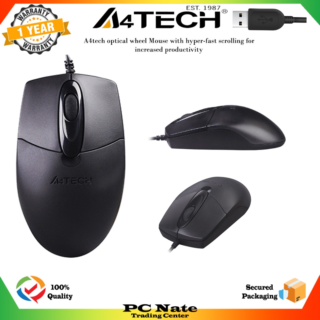 A4Tech Mouse OP-720/ OP-330 USB Optical Original, Computers & Tech, Parts & Accessories ...