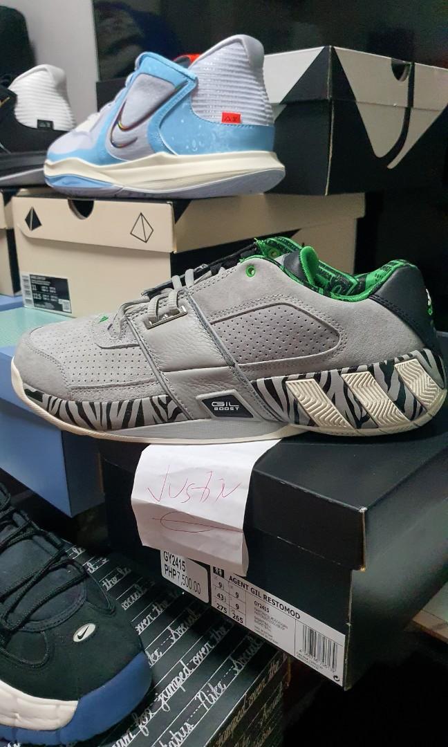 Adidas Gil Zero Boost restomod Grey, Men's Fashion, Footwear, Sneakers ...