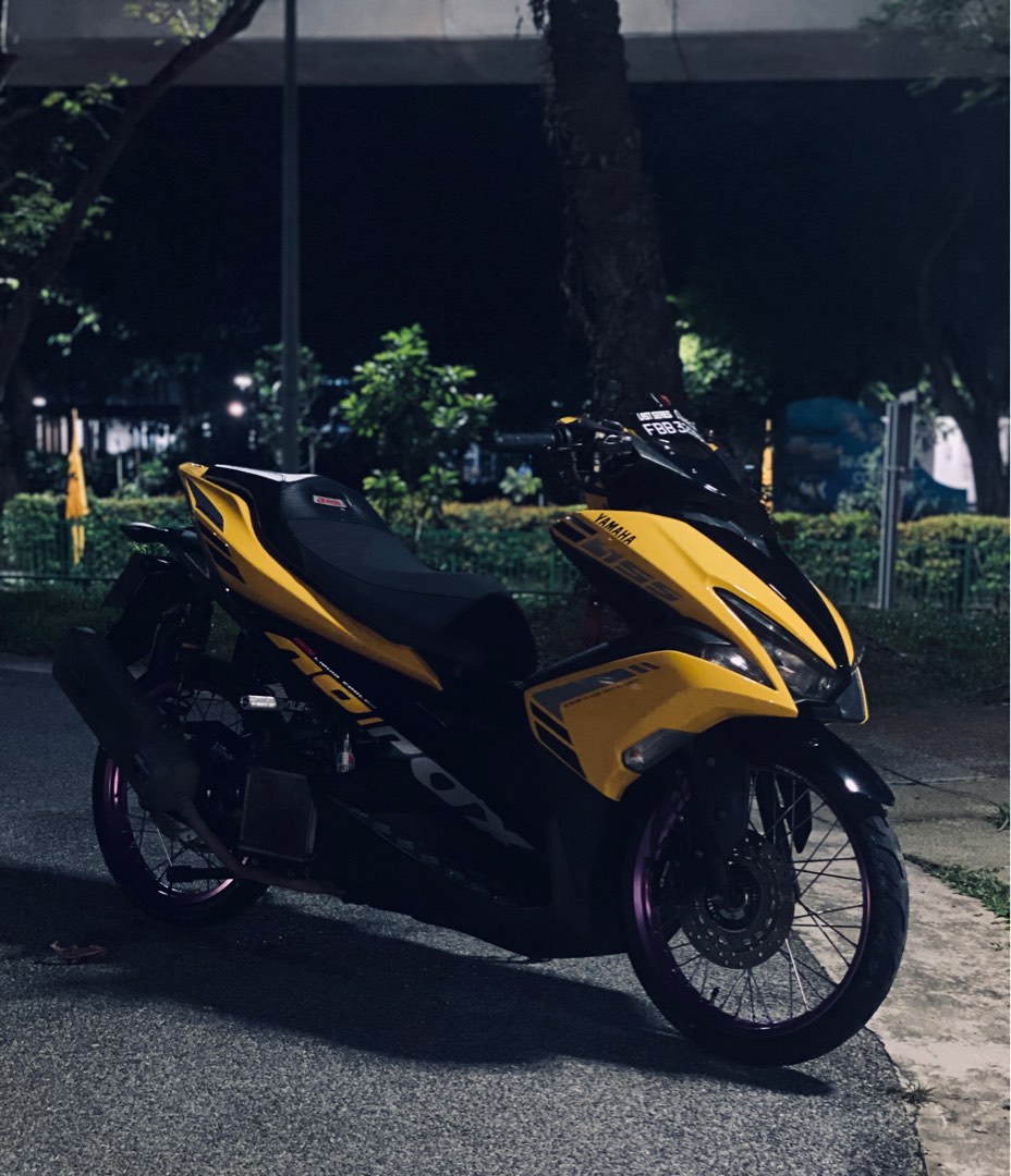 Aerox rim lidi, Motorcycles, Motorcycle Accessories on Carousell