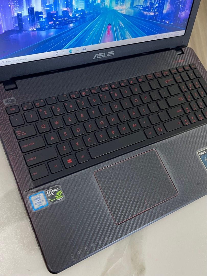 Asus Gaming Laptop X550VX /i7-6700HQ/ 16GB RAM/ 240GB SSD/ NVIDIA ...