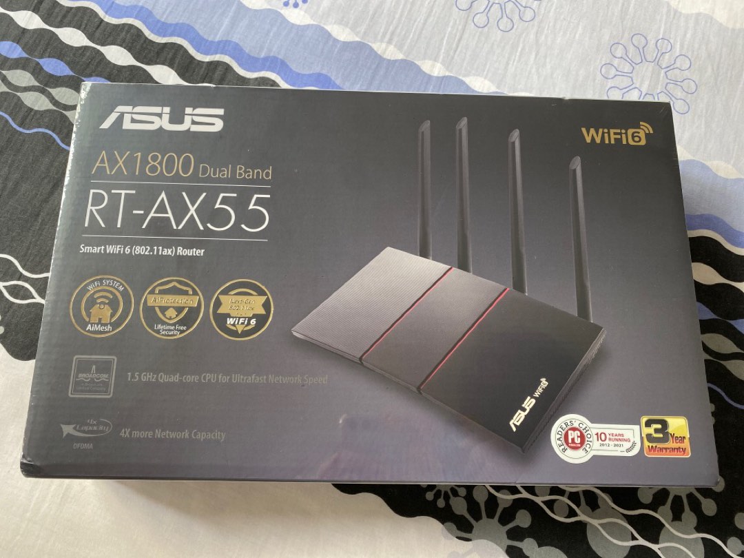 Asus Router Rt Ax Ax Dual Band Computers Tech Parts Accessories Networking On