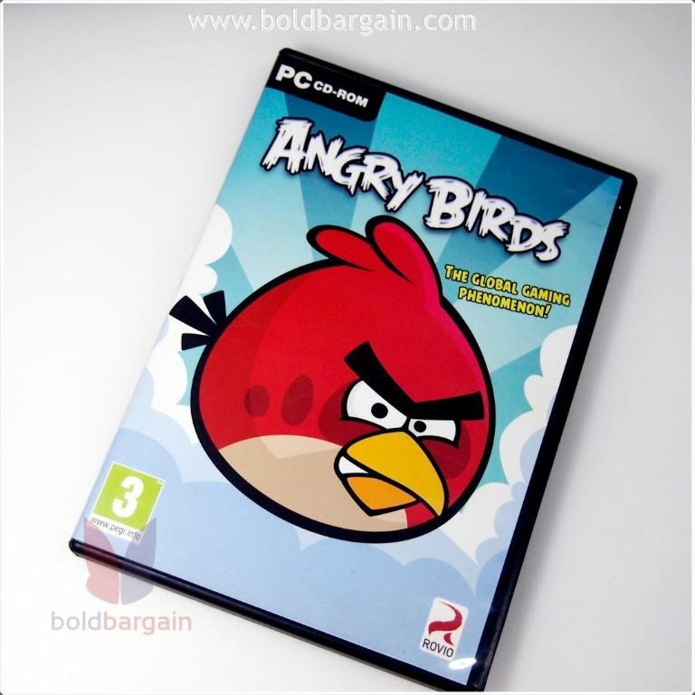Authentic Angry Bird Game Disc for Laptop Desktop Computer Windows PC ...
