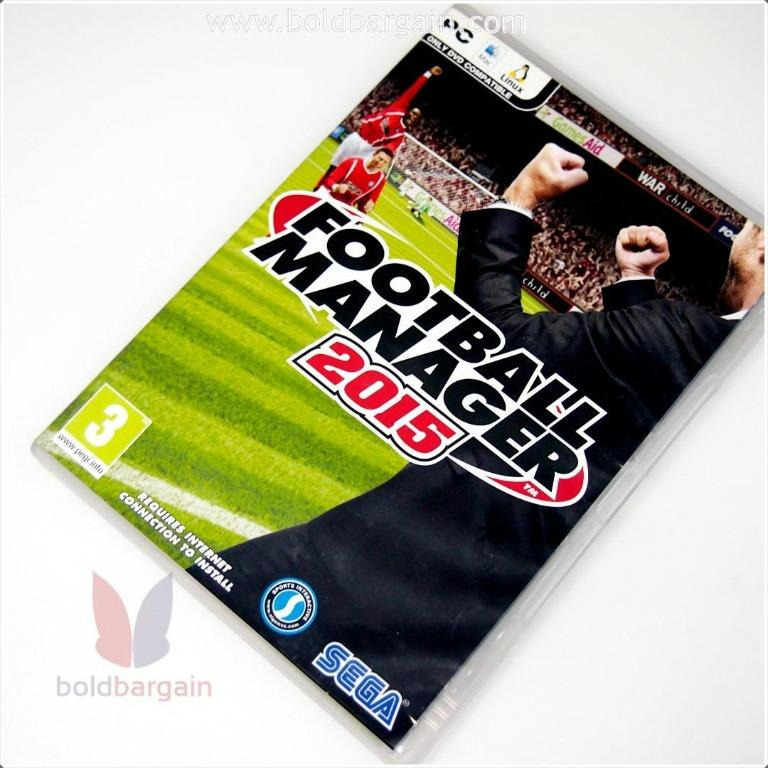 Authentic Sega Football Manager 2016 DVD Game Disc for Laptop Desktp ...