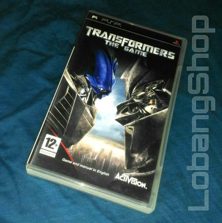 Authentic Transformers The Game UMD Game for Sony PSP Playstation ...
