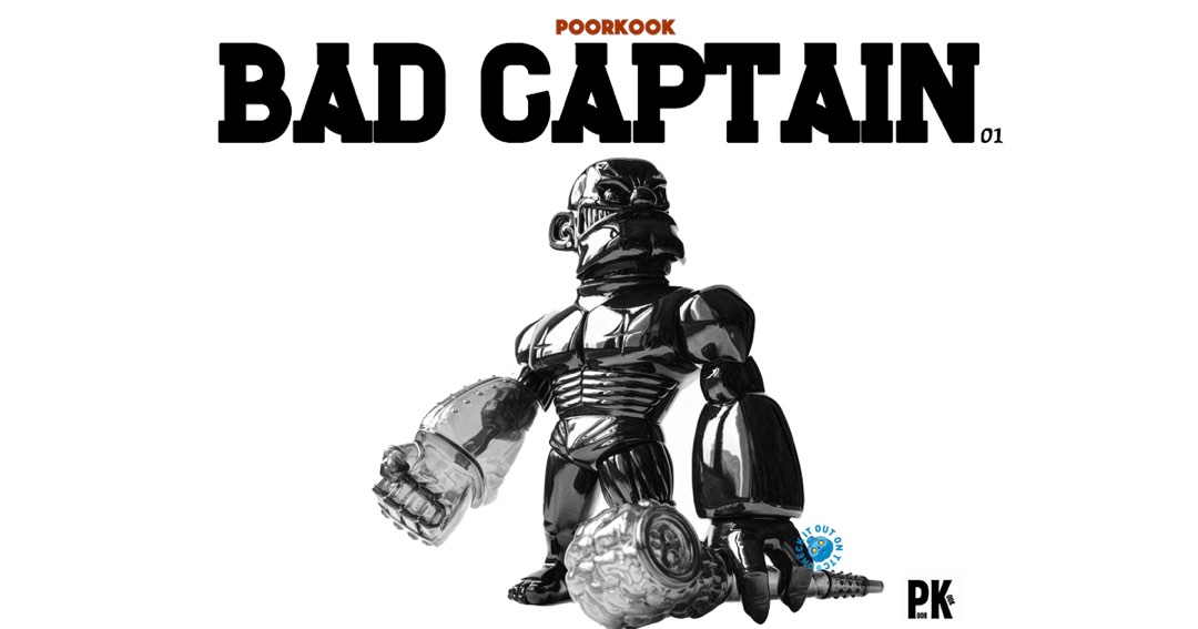Bad Captain 01 By Poorkook 26cm Sofubi, Hobbies & Toys, Toys & Games on ...