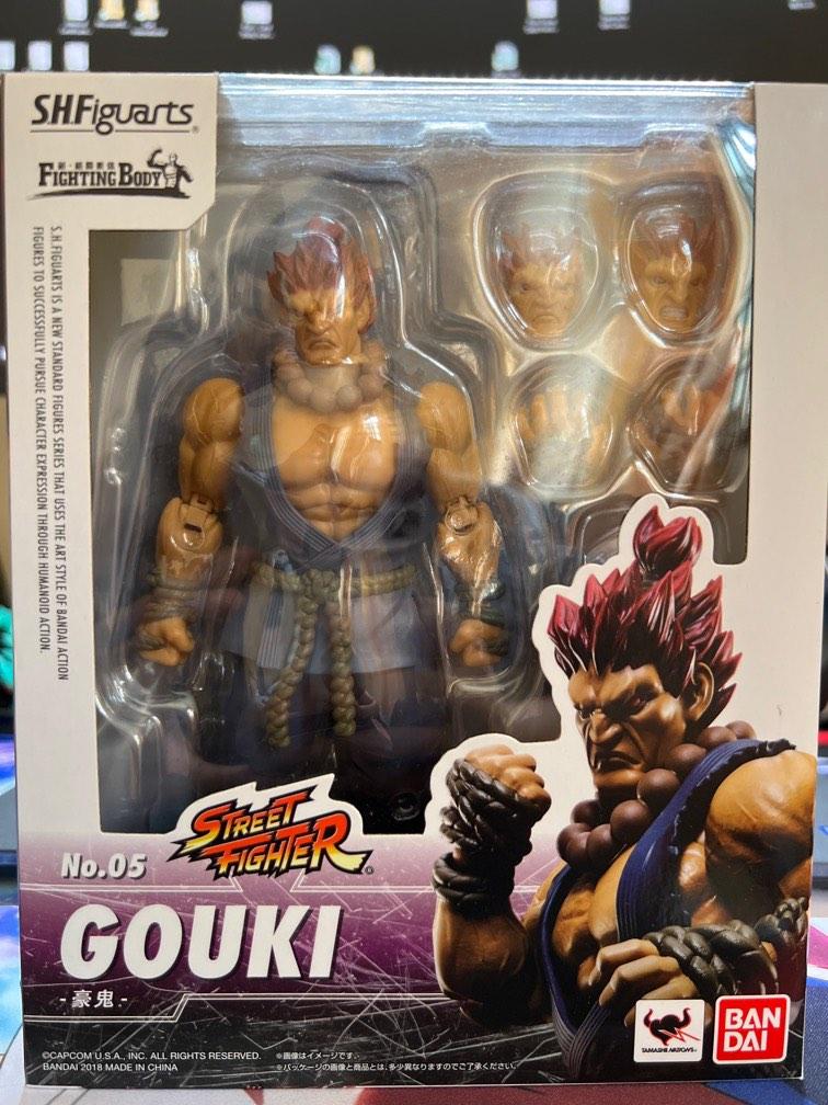 BANDAI SHF SH FIGUARTS GOUKI AKUMA STREET FIGHTER, Hobbies & Toys, Toys & Games on Carousell