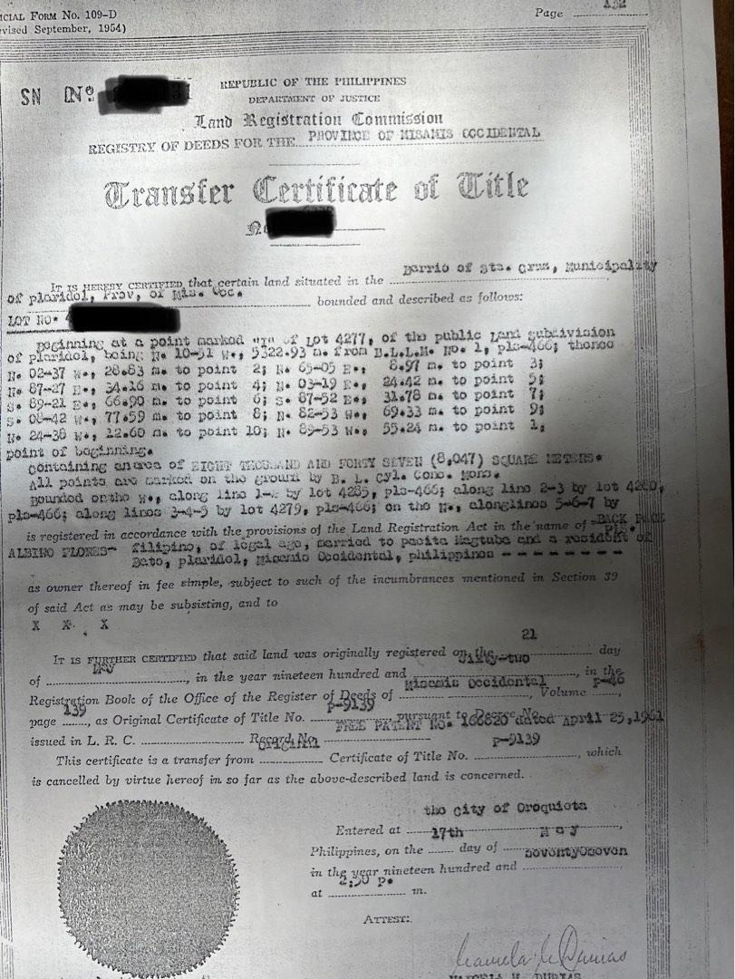 Beach Titled land area 8,047 sq .meter, Property, For Sale, Lot on ...