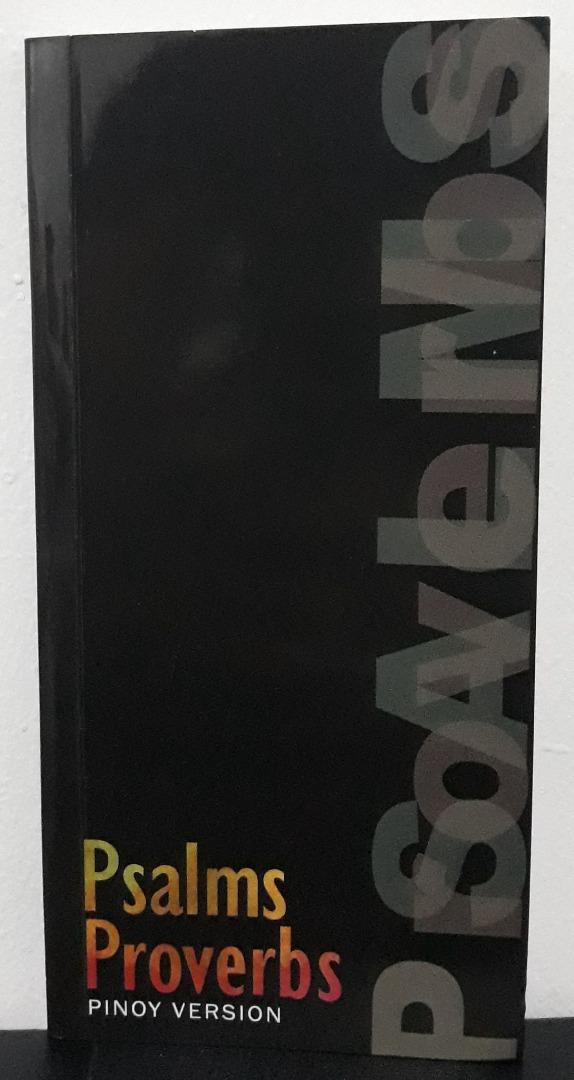 Bible - Psalms & Proverbs (Pinoy Version), Hobbies & Toys, Books ...