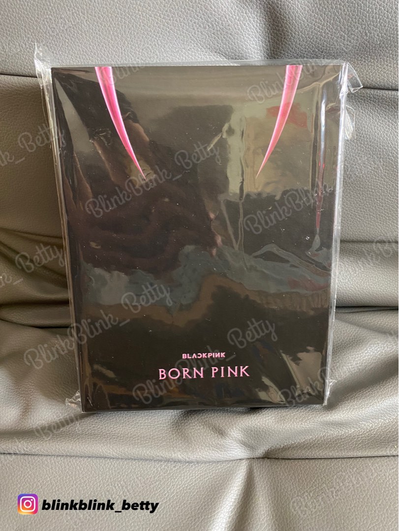 [現貨]BLACKPINK 2nd ALBUM [BORN PINK] BOX SET ver. 淨專(PINK Ver粉版 ）Jisoo ...
