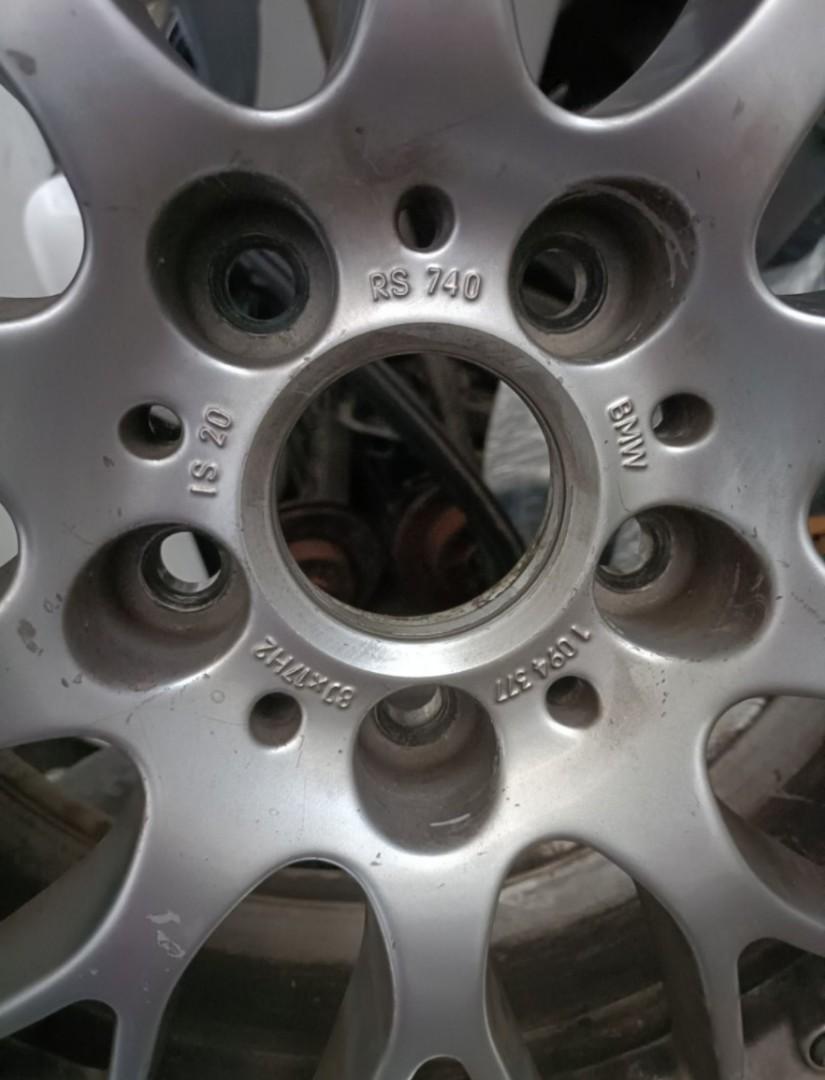 Bmw E39 Bbs Rs740 17 Inci Original, Auto Accessories on Carousell
