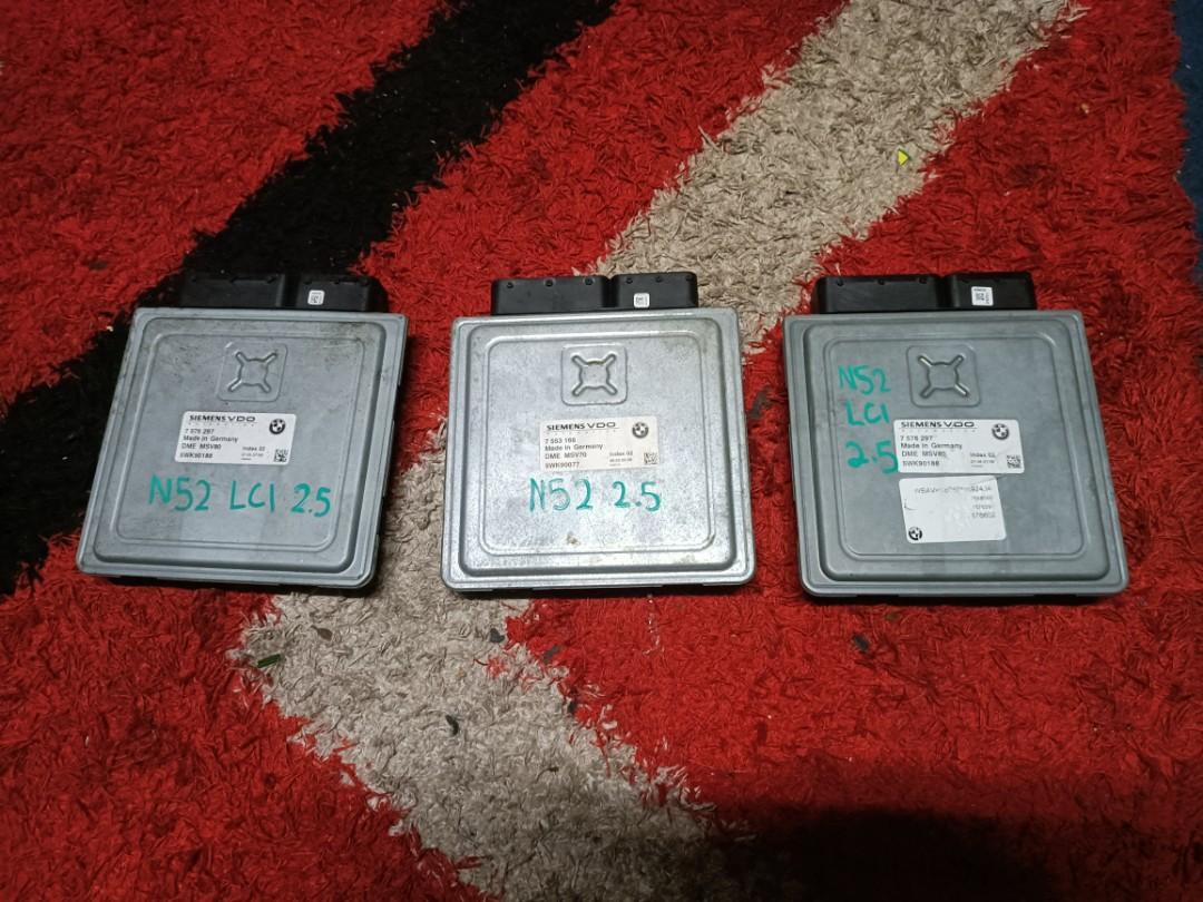 Bmw E60 E90 N52 2.5 ECU Original, Auto Accessories on Carousell