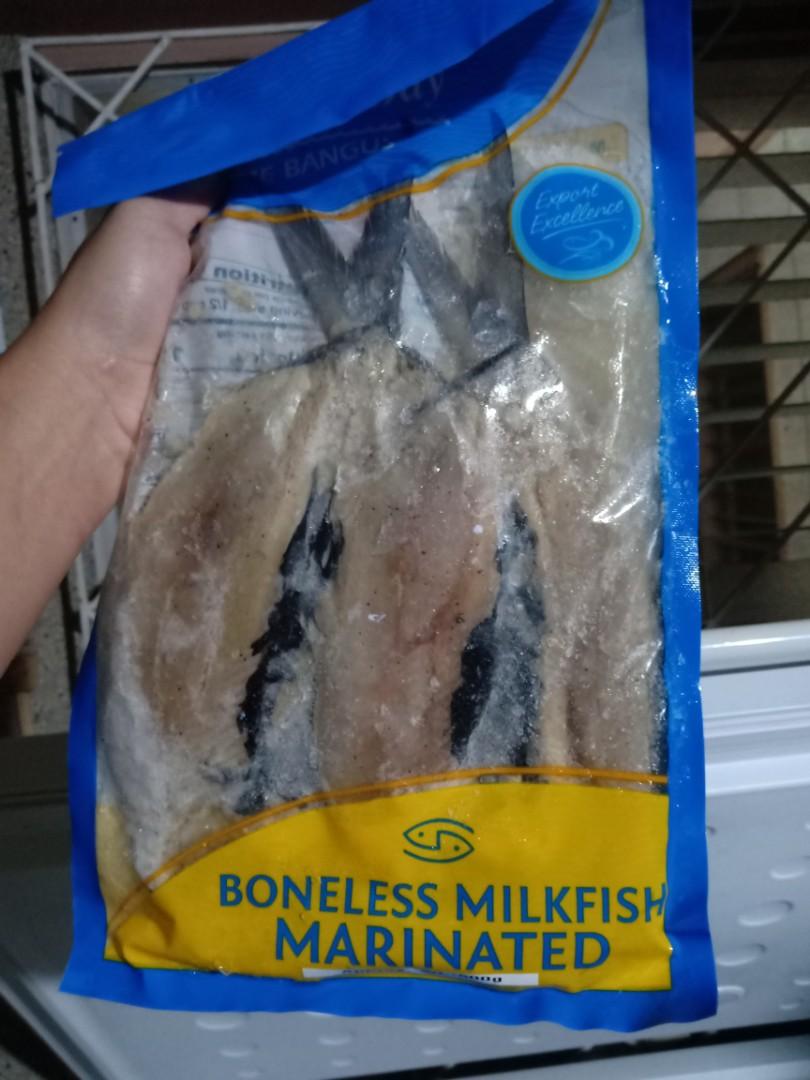 Boneless Milkfish Marinated, Food & Drinks, Chilled & Frozen Food on ...