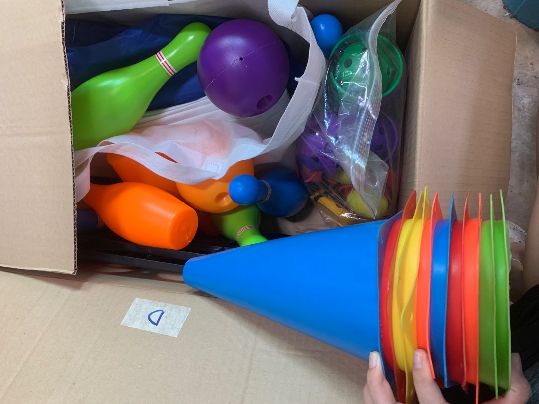 Bowlings, cone, balancing ball games, Hobbies & Toys, Toys & Games on ...