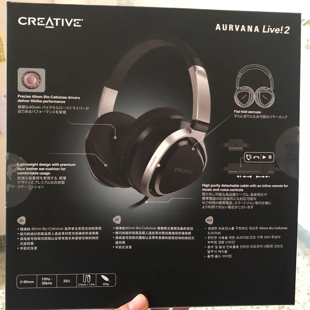 Brandnew Creative premium headset Aurvana, Audio, Headphones & Headsets ...