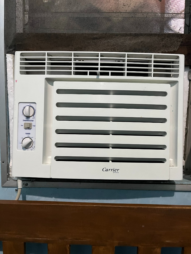 Carrier Optima Aircon 0.75hp, TV & Home Appliances, Air Conditioning ...