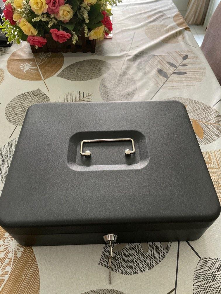 Cash Register Box With Lock, Furniture & Home Living, Security & Locks ...