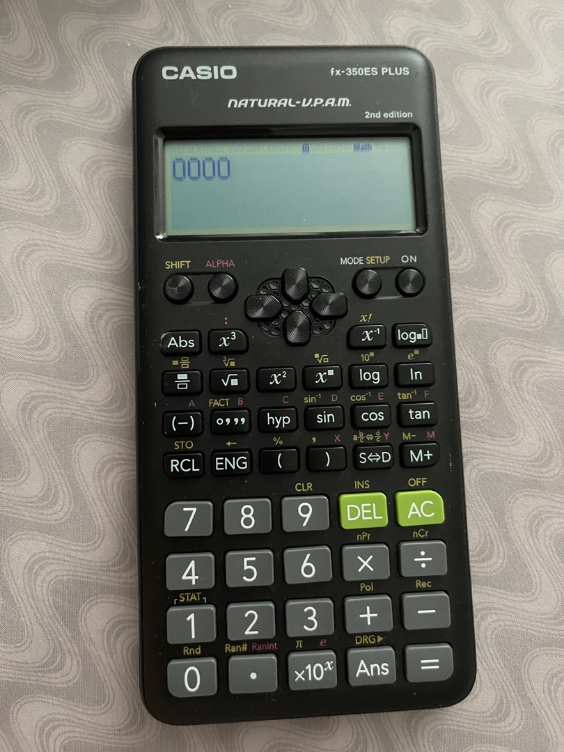 Casio fx-350ES Plus, 電腦＆科技, 商務用科技產品 - Carousell