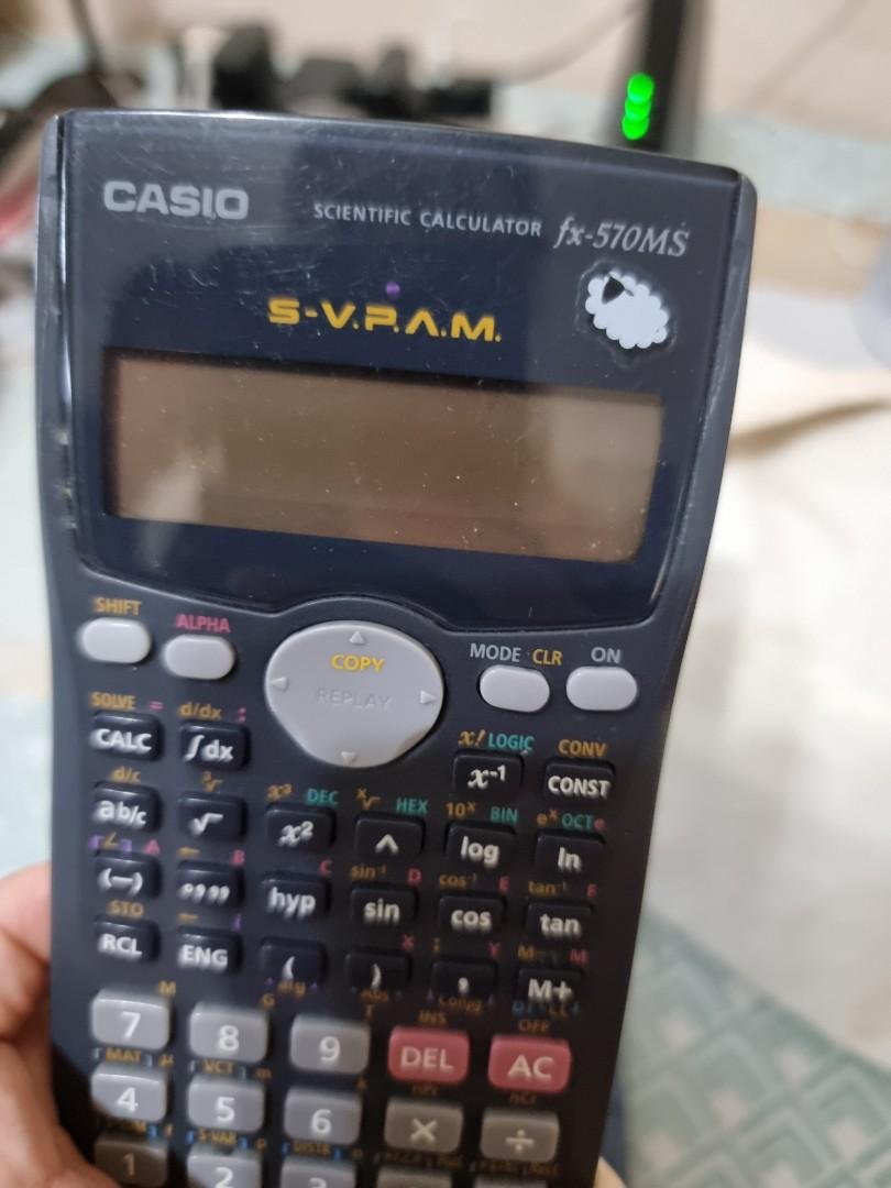 Casio fx-570ms Scientific Calculator, Hobbies & Toys, Stationery ...