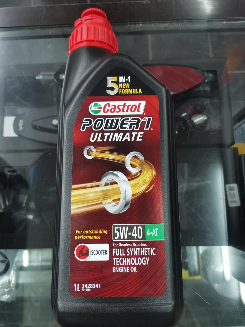 Castrol ultimate full synthetic Engine oil scooter, Motorcycles ...