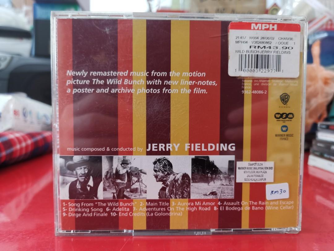 (CD) JERRY FIELDING THE WILD BUNCH MUSIC FROM THE MOTION PICTURE ...