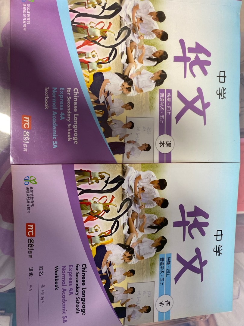 Chinese Sec 4 textbook and workbook, Hobbies & Toys, Books & Magazines ...