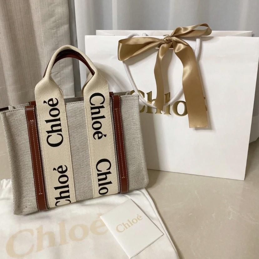*BRAND NEW* Chloe Woody Tote Small Size (Full Set With Receipt ...