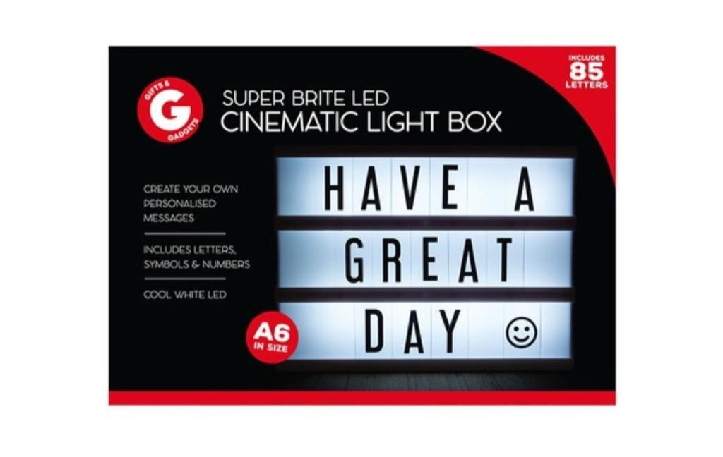 Cinematic Light Box (A6 size), Hobbies & Toys, Stationery & Craft ...