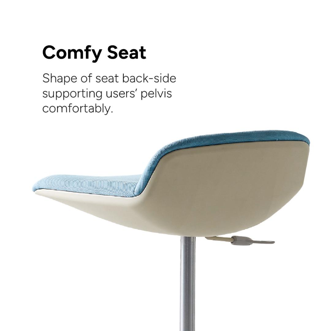 Coas Chair HILLO Bar Chair Height Adjustable Stool, Furniture & Home ...