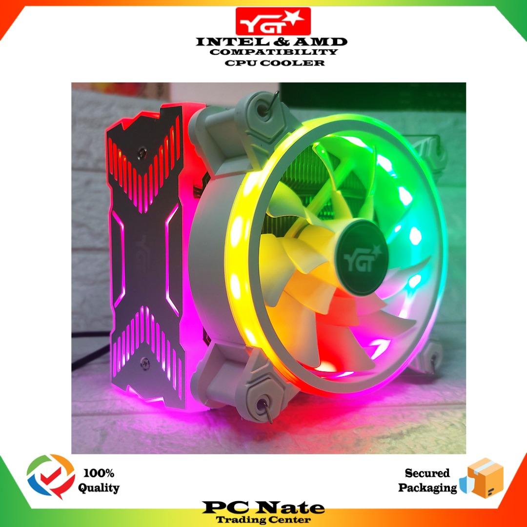 CPU Cooler YGT RGB Running Light. For INTEL / AMD. CLA4200 PLUS ...