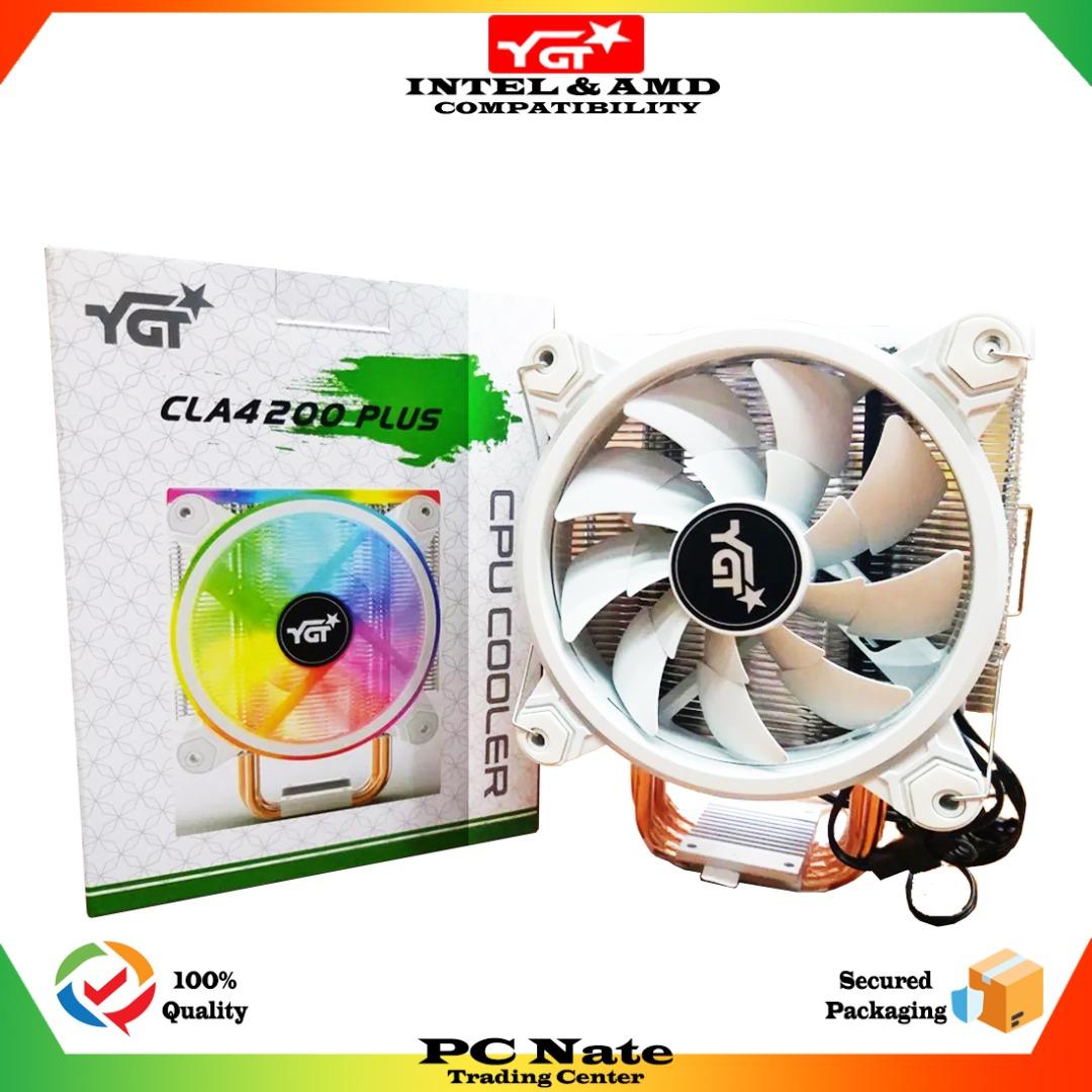 CPU Cooler YGT RGB Running Light. For INTEL / AMD. CLA4200 PLUS ...