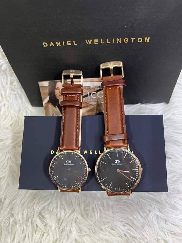 DANIEL WELLINGTON COUPLE WATCH, Women's Fashion, Watches & Accessories ...