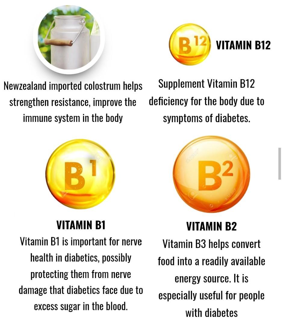 Dia Care Milk 400G ( Help Control Blood Sugar ), Health & Nutrition ...