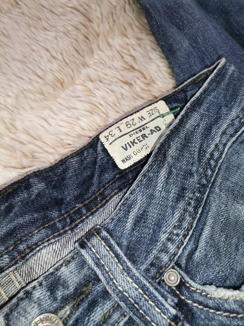 Diesel & Adidas collab, Men's Fashion, Bottoms, Jeans on Carousell