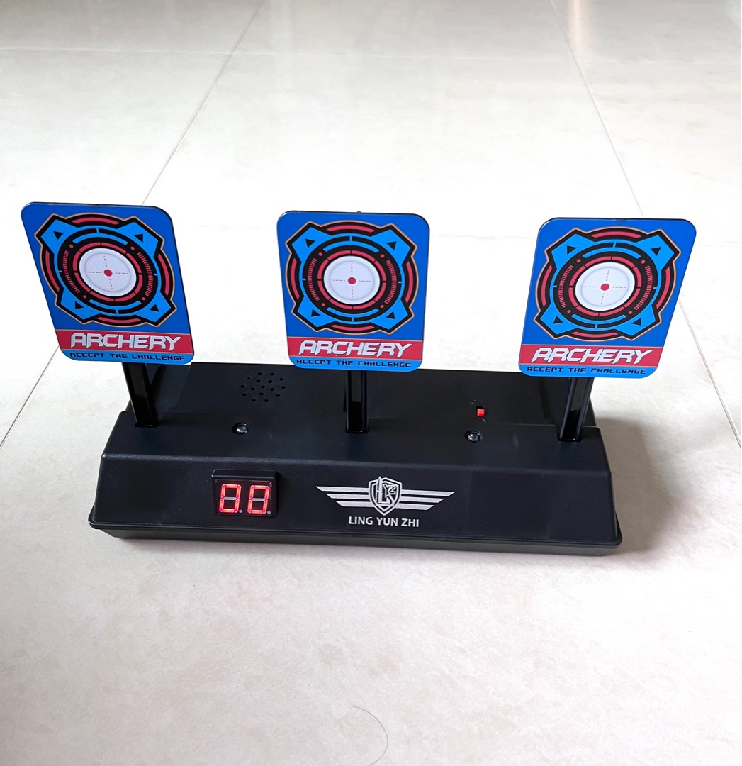 Digital target scoring for Nerf gun, Hobbies & Toys, Toys & Games on ...