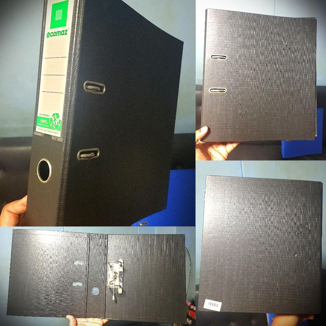 Ecomaz PP Arch Ring File, A4 size *BN, Hobbies & Toys, Stationery & Craft, Stationery & School ...