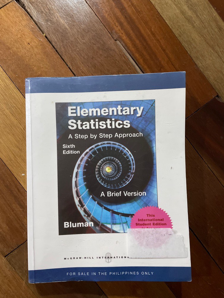 Elementary Statistics by Bluman, Hobbies & Toys, Books & Magazines ...
