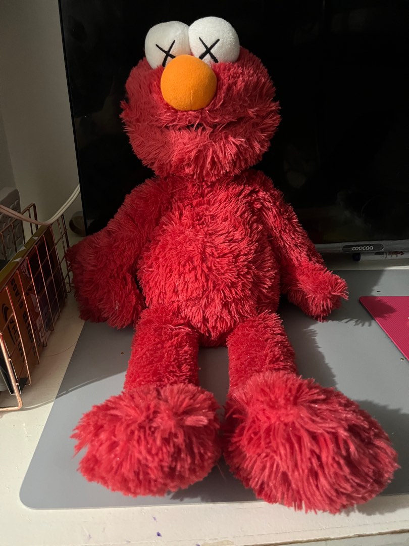 Elmo x Kaws, Hobbies & Toys, Toys & Games on Carousell
