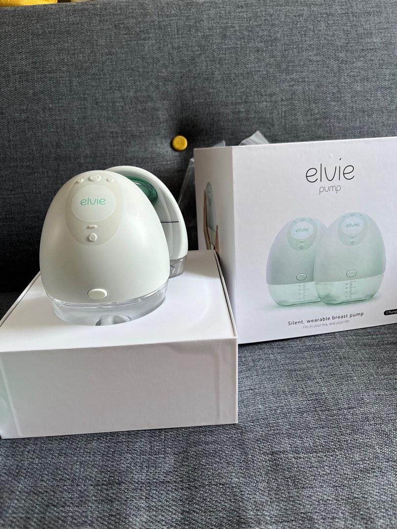 Elvie double breast pump wearable cordless, Babies & Kids, Nursing ...