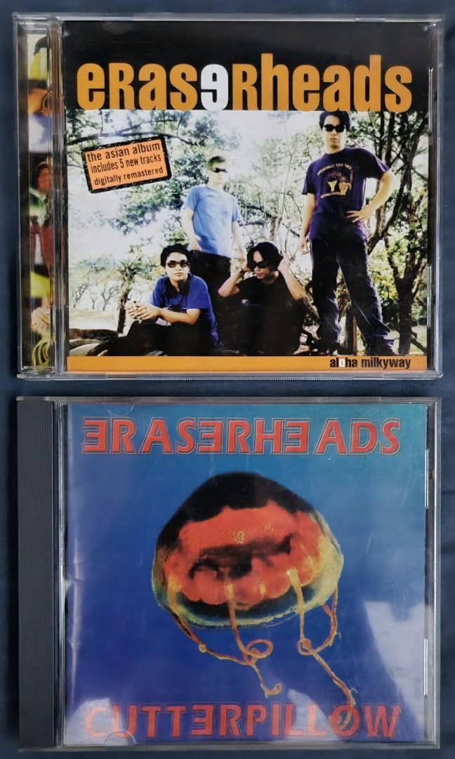 ERASERHEADS ALOHA MILKY WAY CUTTERPILLOW RARE OPM CD FIRST PRESS NO ...