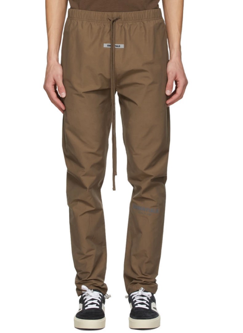 essential track pants brown man 男裝 長褲 jeans jogger fear of god ballon ...