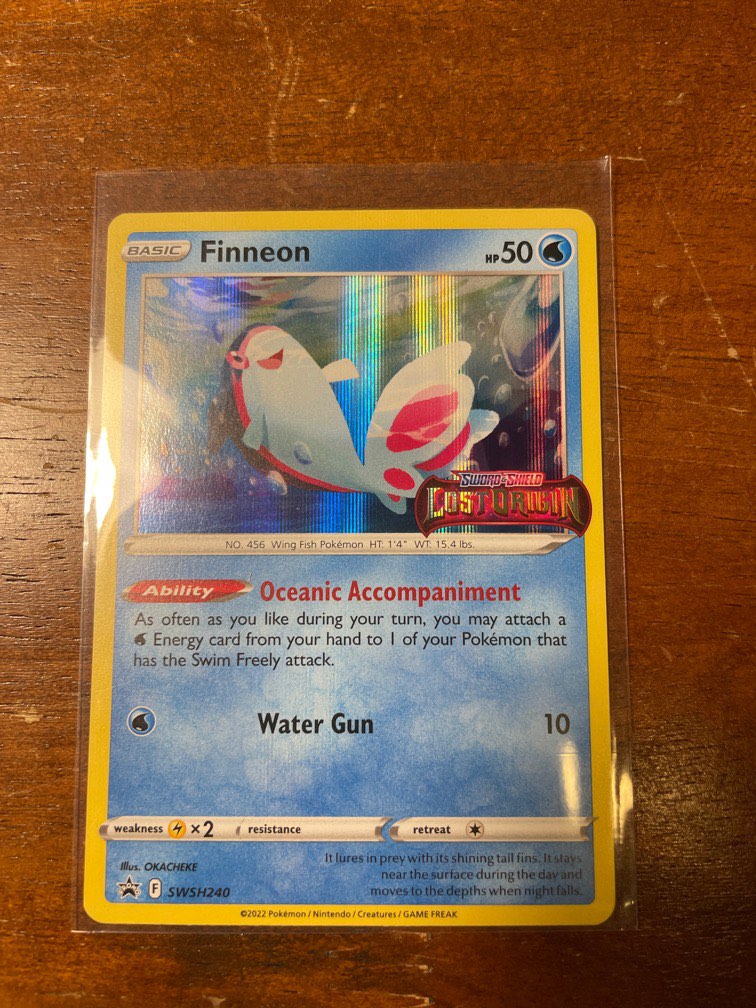 Finneon Build and battle exclusive promo lost origins, Hobbies & Toys ...