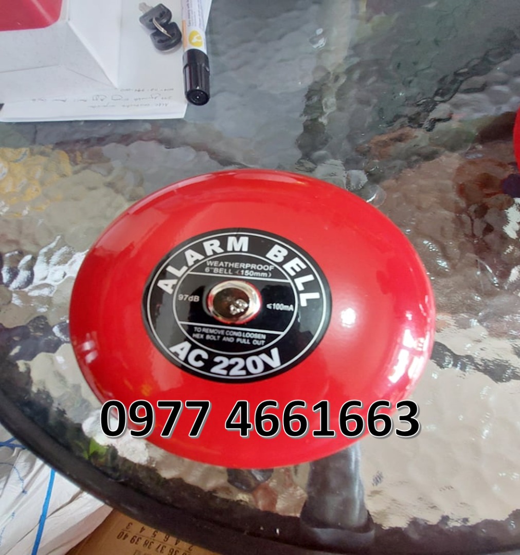 fire alarm bell 27, Furniture & Home Living, Security & Locks, Other ...