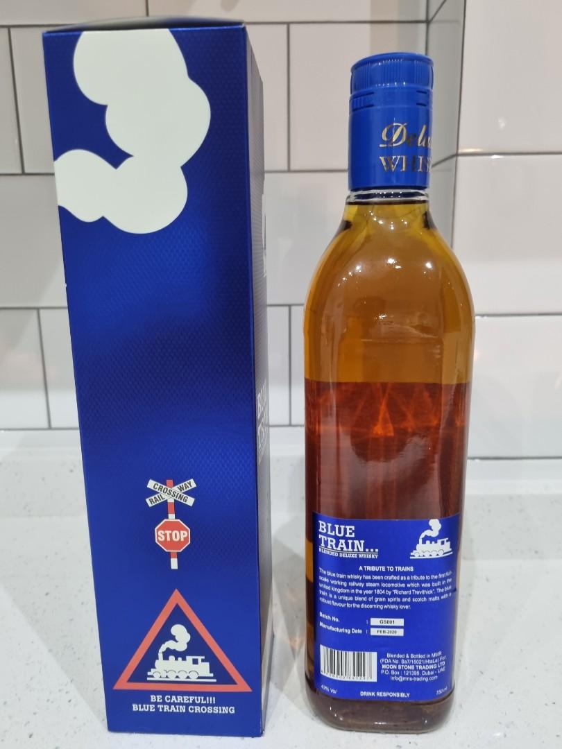 For sale: Blue Train Blended Deluxe Whisky 43% | 750ml, Food & Drinks ...