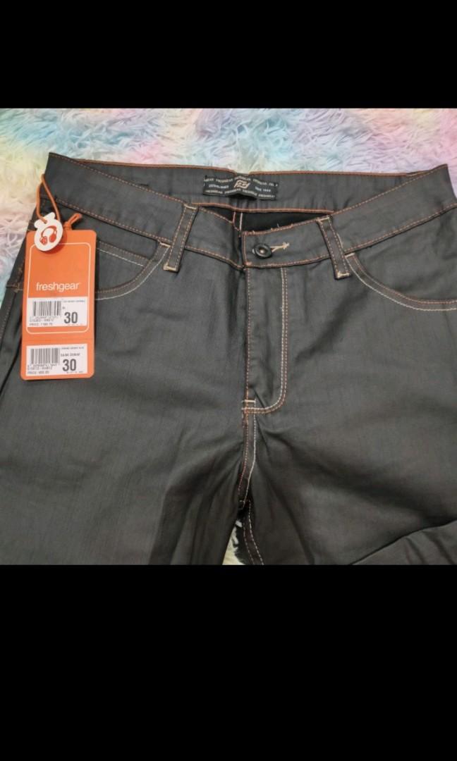Fresh Gear Lowrise Skinny Narrow Pants, Men's Fashion, Bottoms, Jeans ...